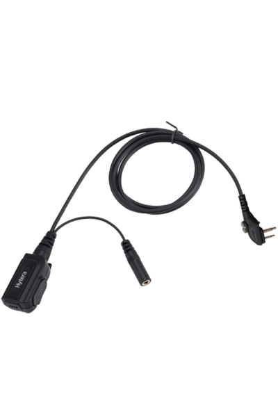 Hytera ACM-01 Control cable with water-proof inline-MIC PTT | Radio-Shop UK