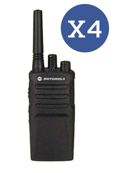Motorola XT420 Quad Pack (WITH Chargers) License Free Radio - Web ...